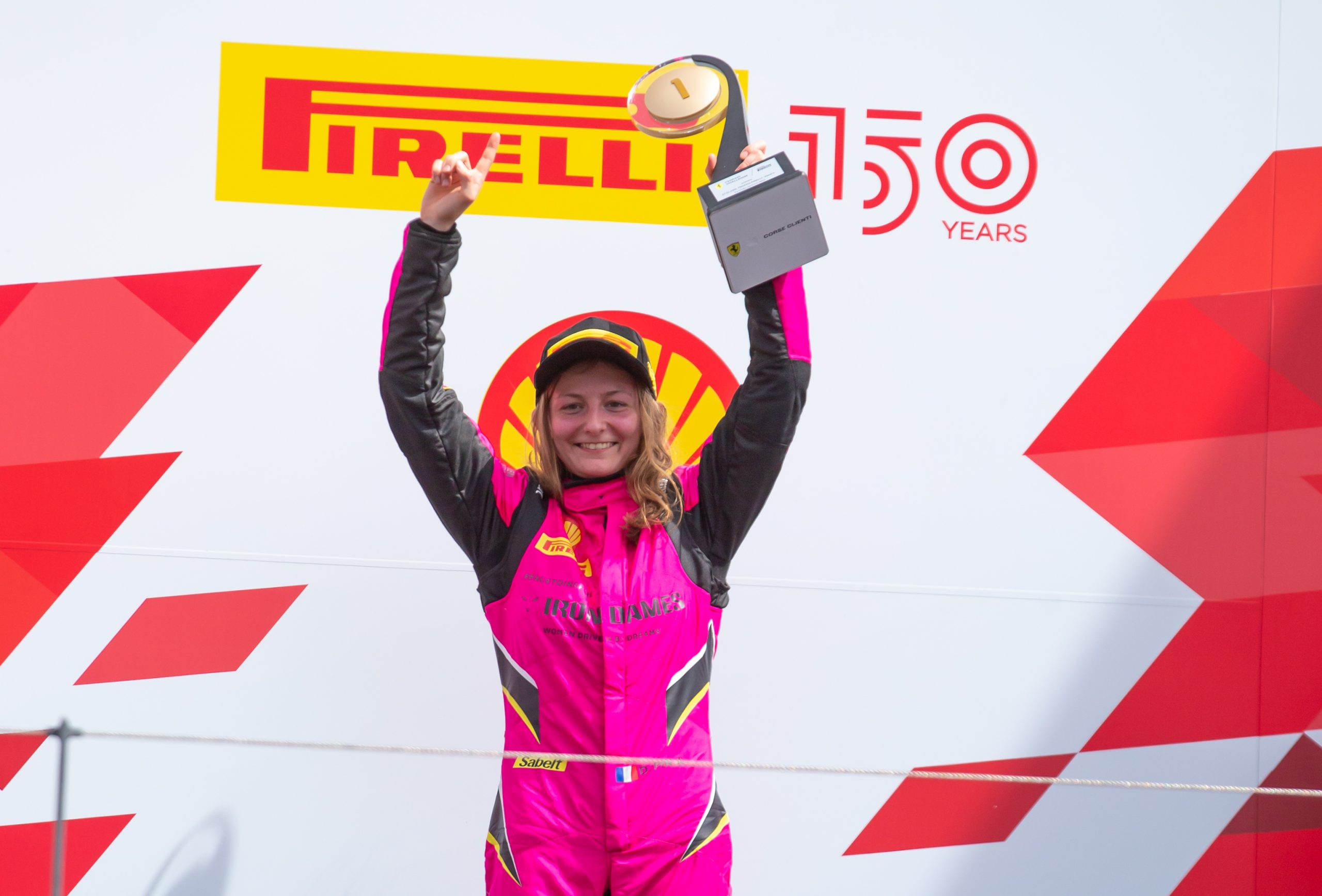 Emphatic win for Doriane Pin in Ferrari Challenge - Iron Lynx