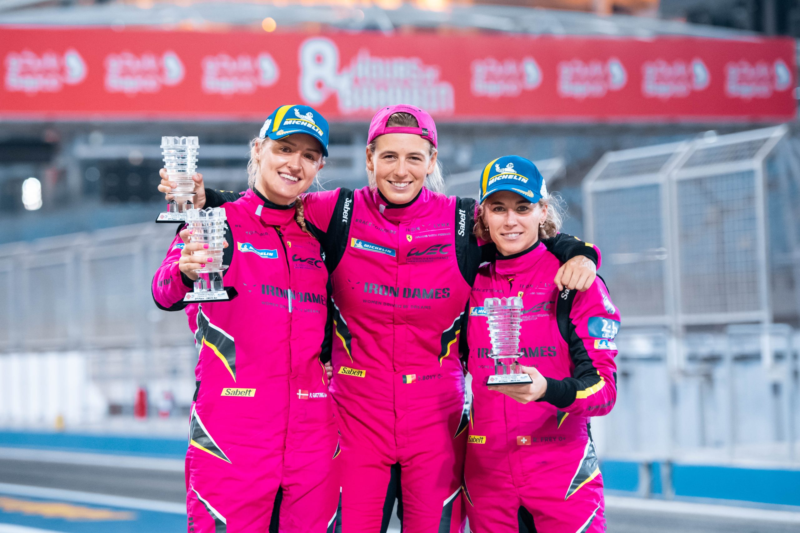 Iron Dames take third consecutive FIA WEC podium at season finale in ...