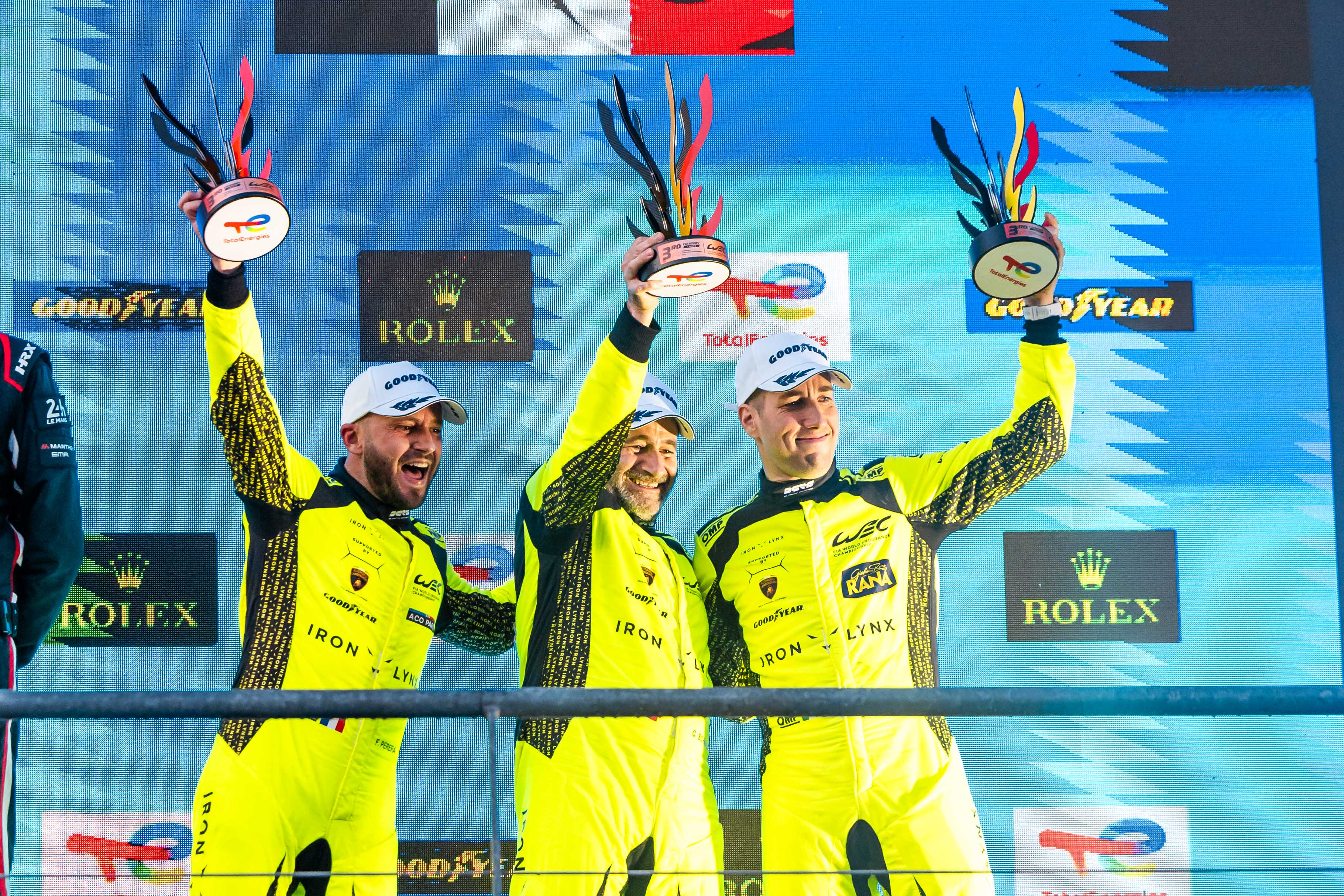 IRON LYNX TAKES FIRST FIA WEC PODIUM WITH LAMBORGHINI AT 6 HOURS OF SPA ...